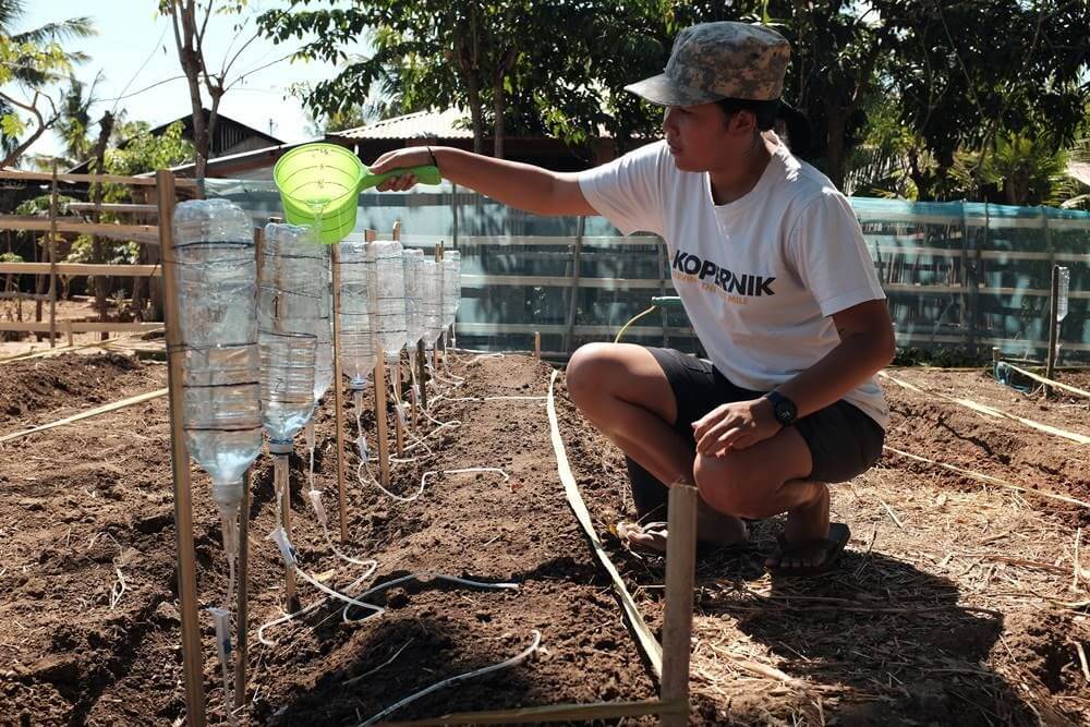 Kopernik | Improving Irrigation Systems: Plastic Bottle Drip Irrigation ...